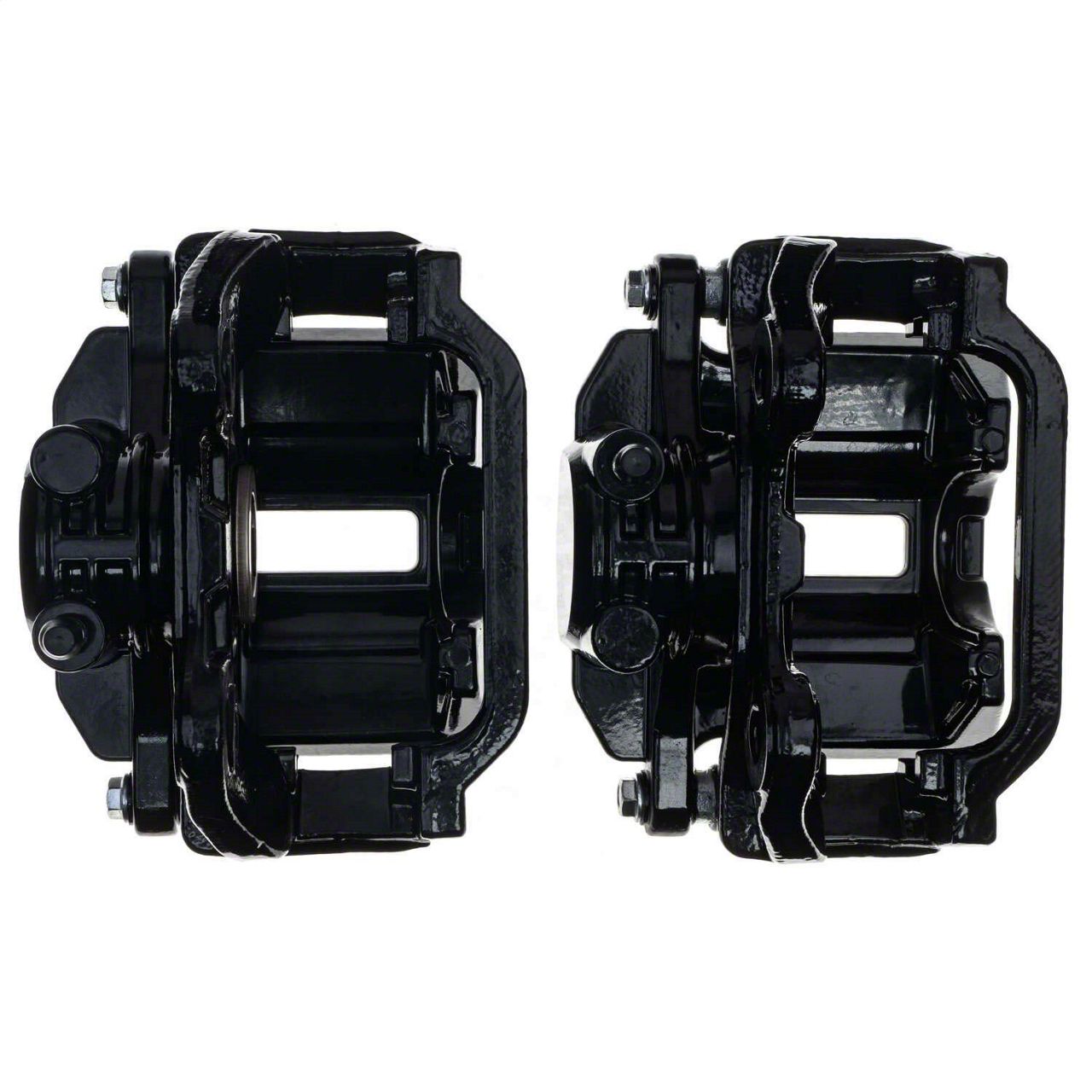 PowerStop Sierra 1500 Performance Rear Brake Calipers; Black S4726BLK ...