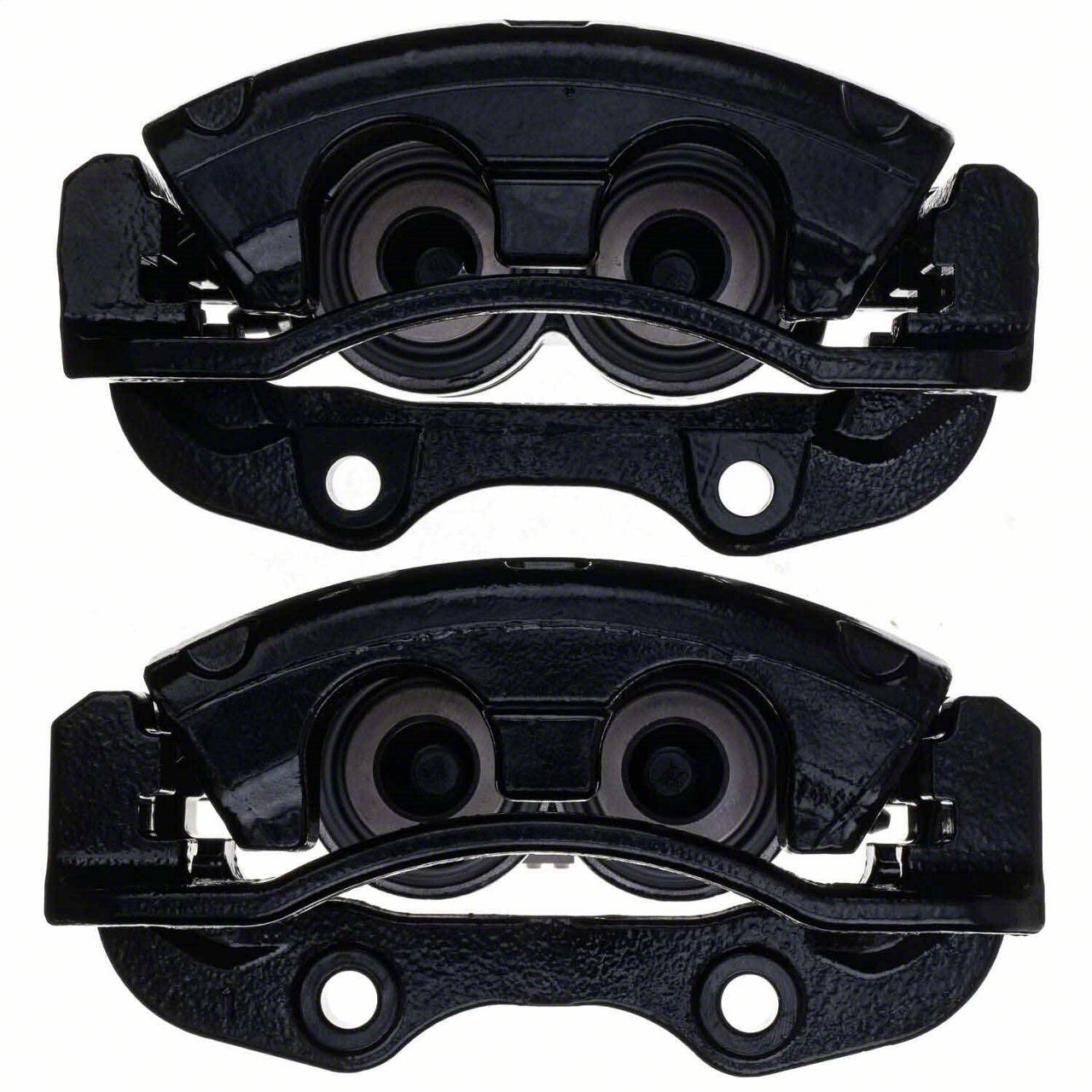 PowerStop Sierra 1500 Performance Rear Brake Calipers; Black S4764BLK ...
