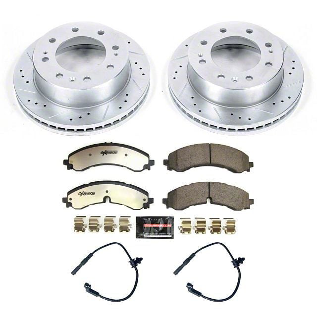 PowerStop Sierra 2500 Z36 Extreme Truck and Tow 8-Lug Brake Rotor and ...