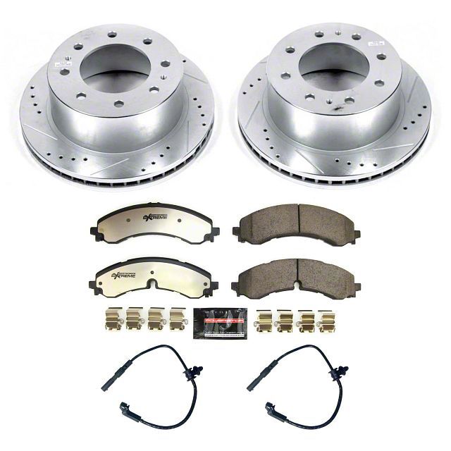 PowerStop Sierra 3500 Z36 Extreme Truck and Tow 8-Lug Brake Rotor and ...