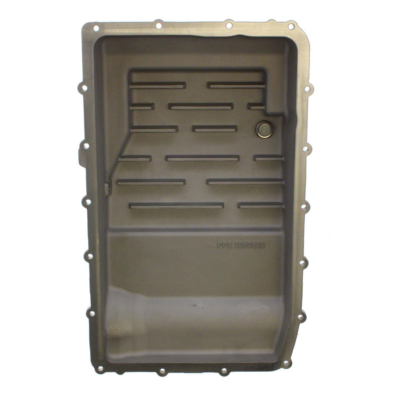 PPE F-150 Heavy-Duty Cast Aluminum Deep Transmission Pan; Raw 328053600 ...