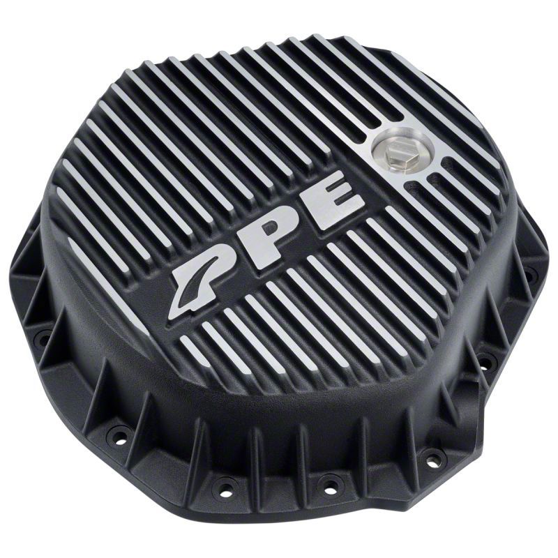 PPE RAM 2500 Heavy-Duty Aluminum Rear Differential Cover; Brushed ...
