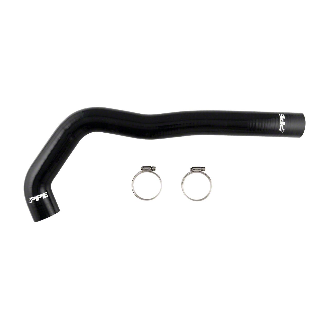 PPE RAM 2500 Performance Silicone Upper Coolant Hose Kit; Black ...