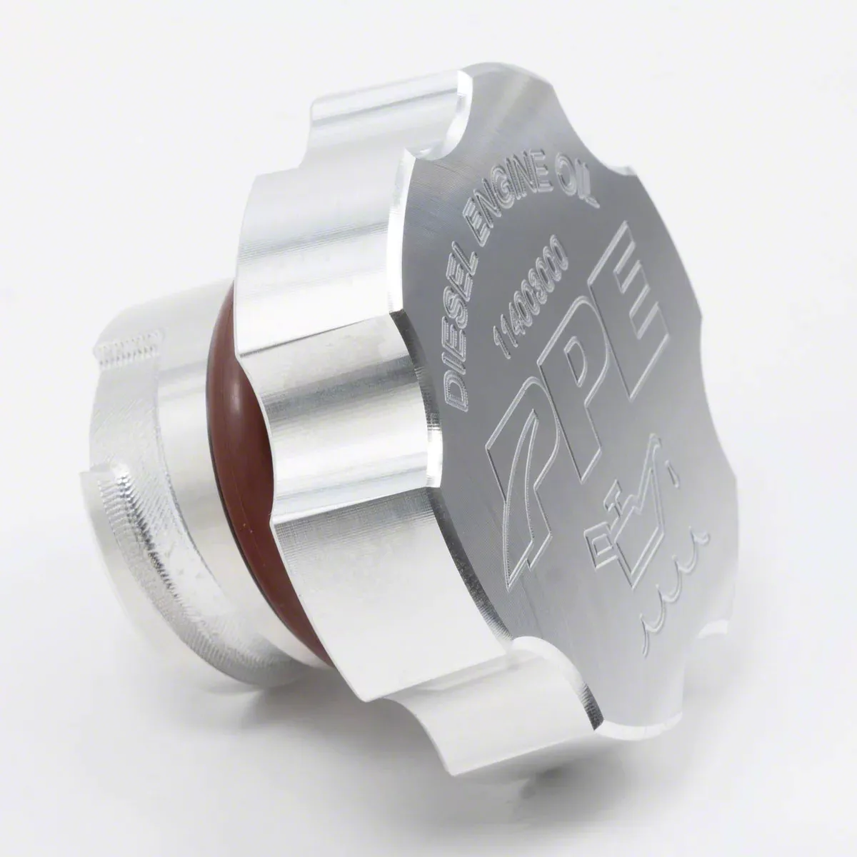 PPE Silverado 2500 Billet Aluminum Engine Oil Filler Cap; Silver ...