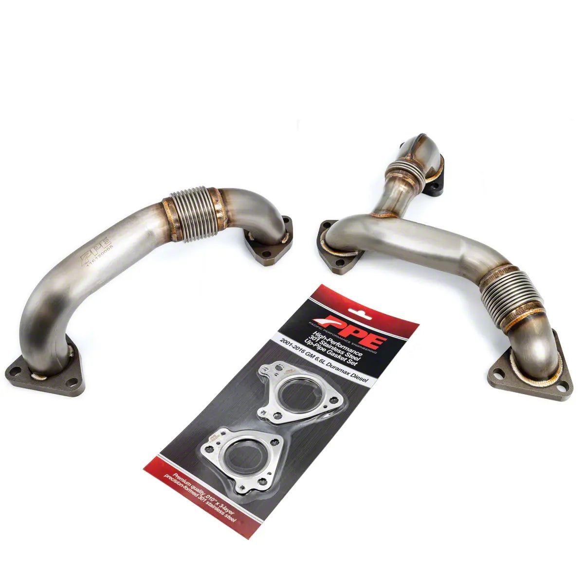 PPE Silverado 2500 OEM Length Replacement High Flow Up-Pipe Kit for OEM ...