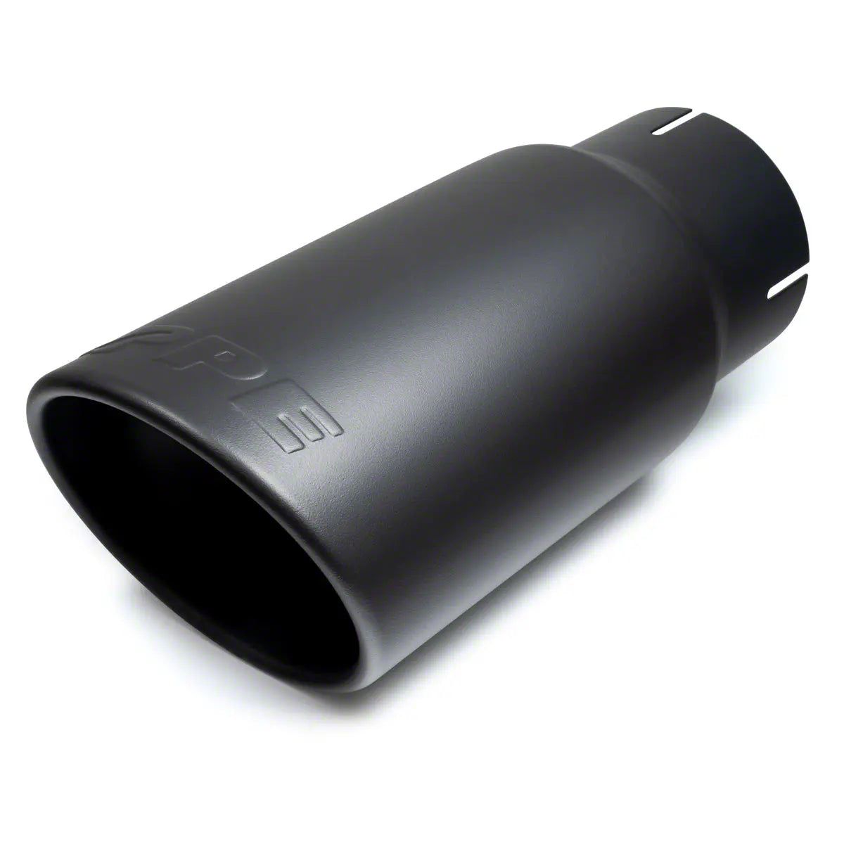 PPE Silverado 3500 Exhaust Tip; 4-Inch; Black 117020020 (Late 07.5-10 6 ...