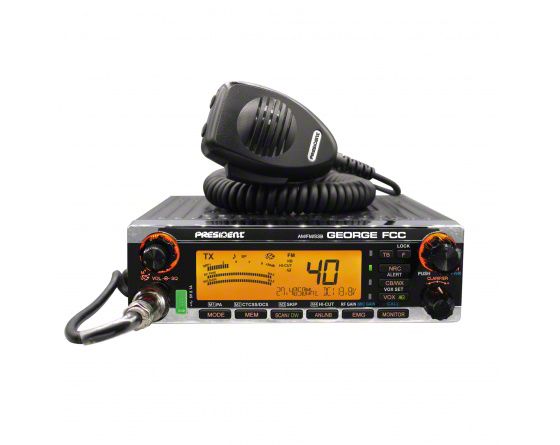 President Electronics RAM 1500 40-Channel Mobile AM/FM/SSB CB Radio ...