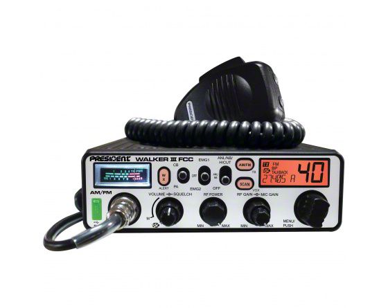 President Electronics Ranger 40-Channel Mobile AM/FM CB Radio with ...