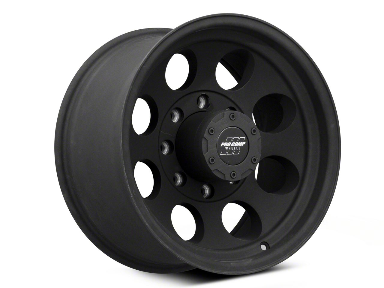 Pro Comp Wheels F-250 Super Duty 69 Series Vintage Flat Black 8-Lug ...