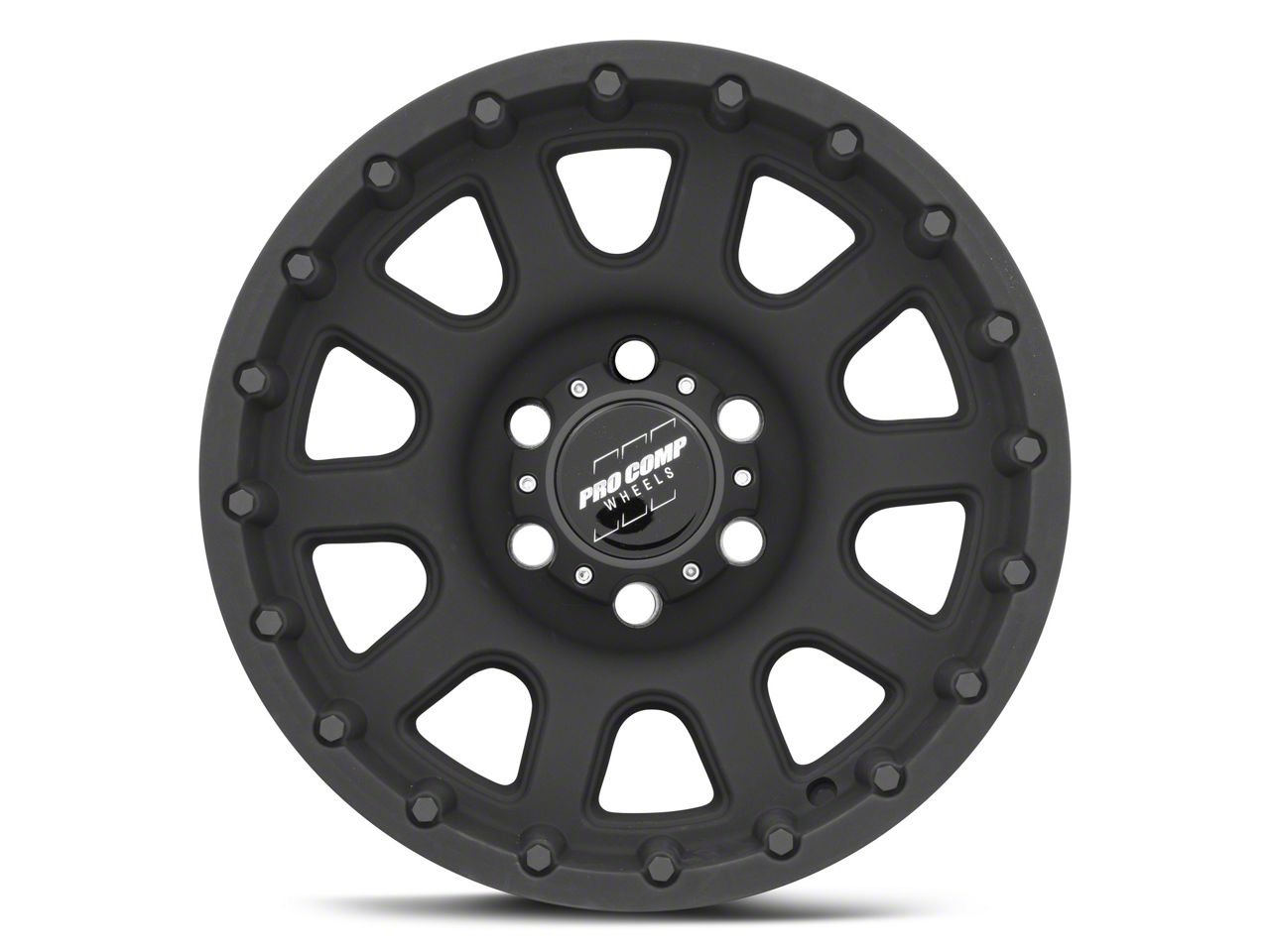F-150 17x9 Pro Comp 32 Series Wheel & 33in Milestar All-Terrain ...