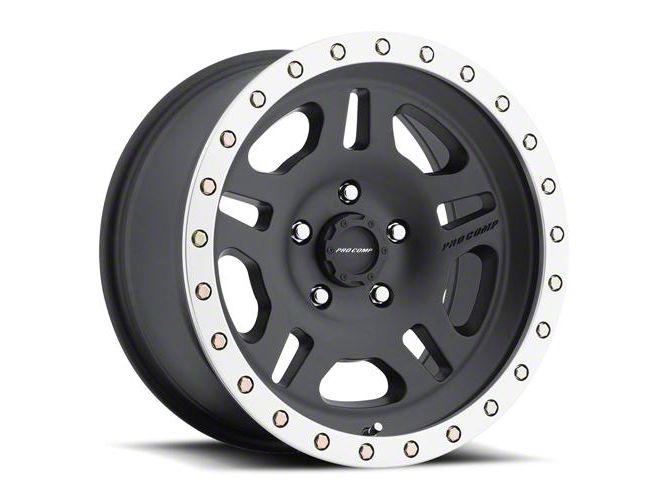 Pro Comp Wheels Silverado La Paz Satin Black Machined 6-Lug Wheel ...