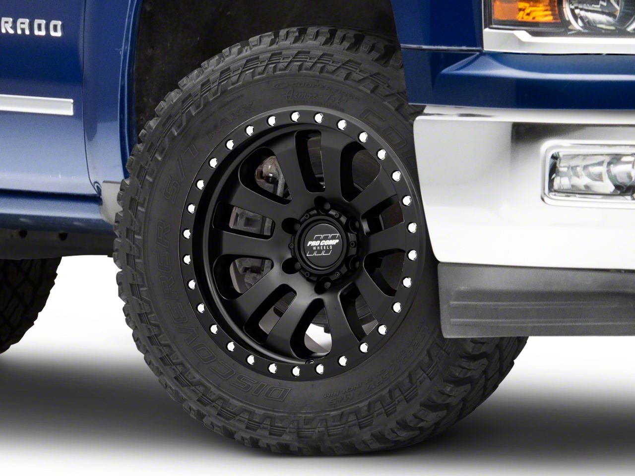 Pro Comp Wheels Silverado Prodigy Satin Black 6-Lug Wheel - 20x9.5 ...