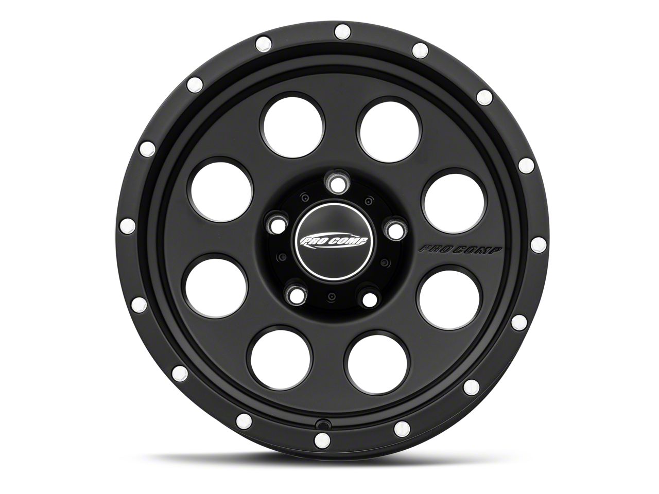 Pro Comp Wheels RAM Proxy Satin Black 5-Lug Wheel - 17x9; -6mm Offset ...