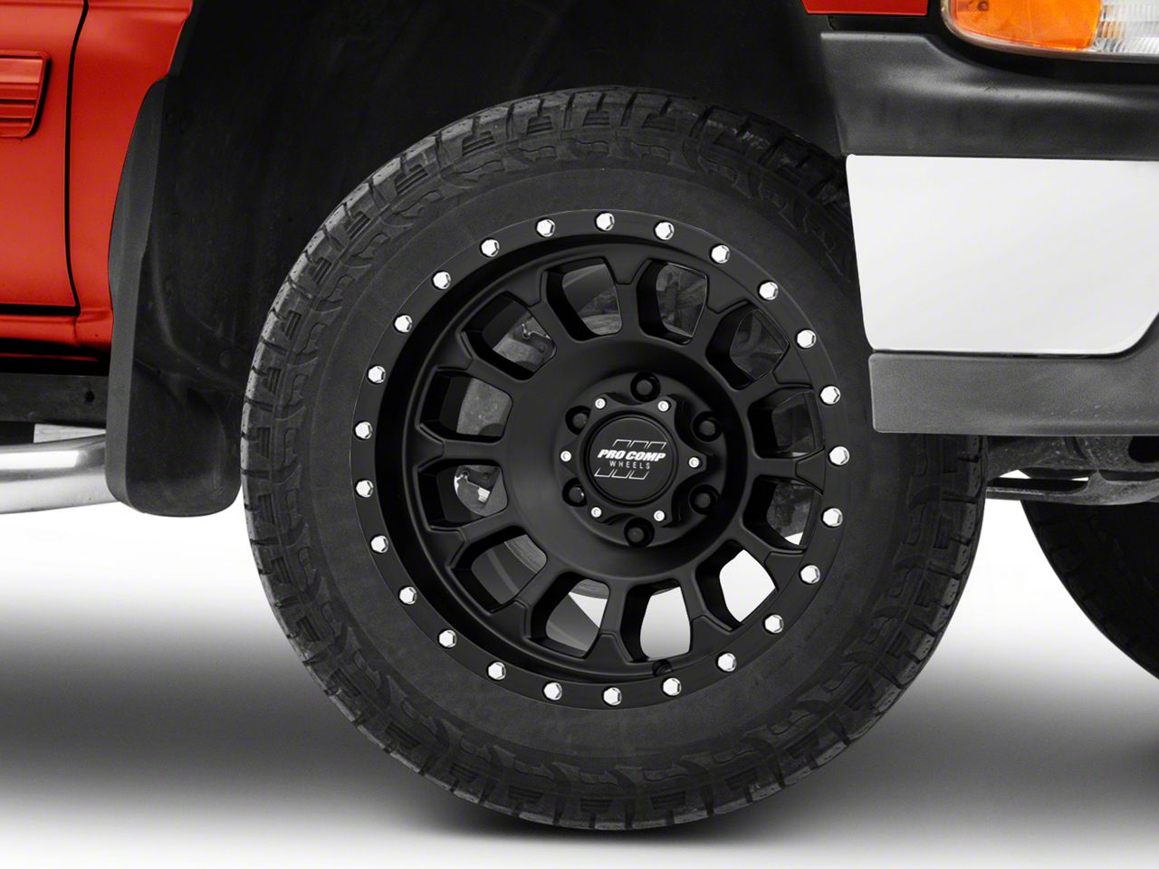 Pro Comp Wheels Silverado Rockwell Satin Black 6-Lug Wheel - 20x9 ...