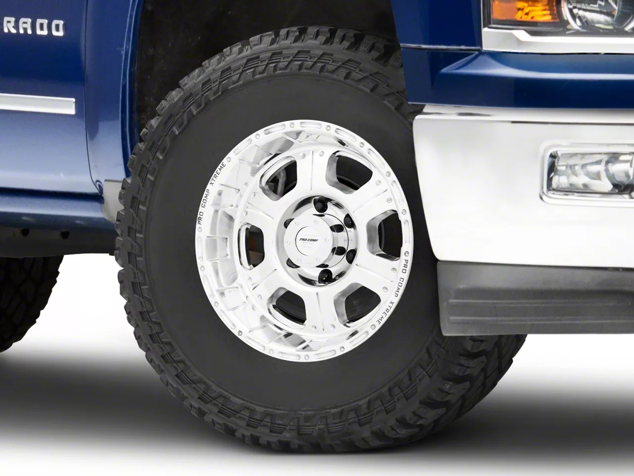 Pro Comp Wheels Silverado Kore Polished 6-Lug Wheel - 17x8; 0mm Offset ...
