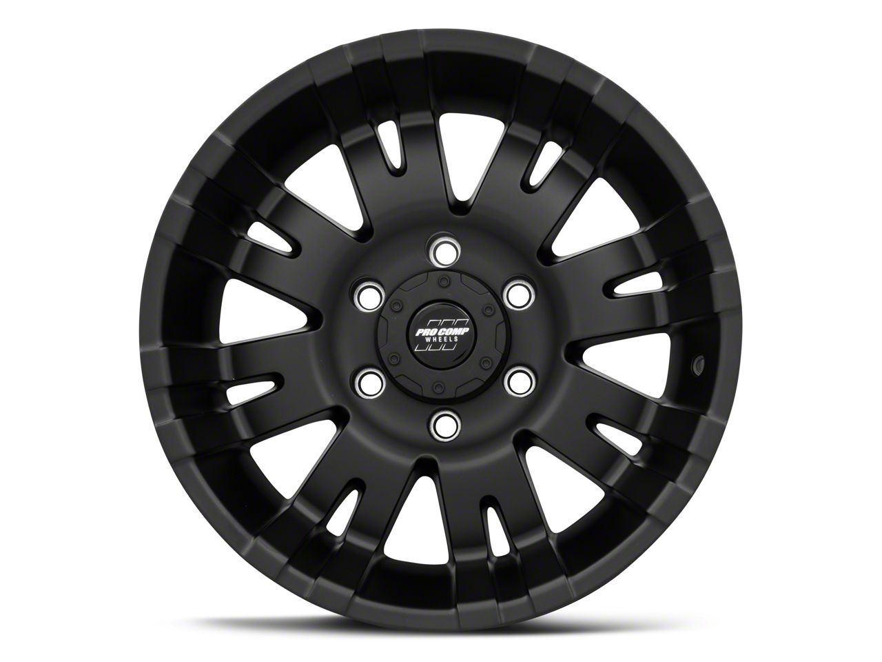 Pro Comp Wheels Silverado 01 Series Satin Black 6-Lug Wheel - 17x8; 0mm ...