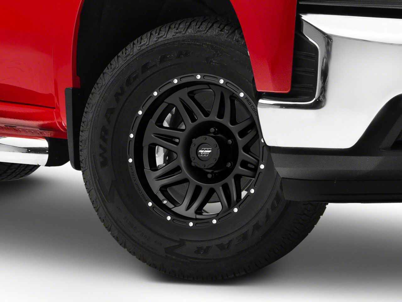 Pro Comp Wheels Silverado 1500 05 Series Torq Matte Black 6-Lug Wheel ...