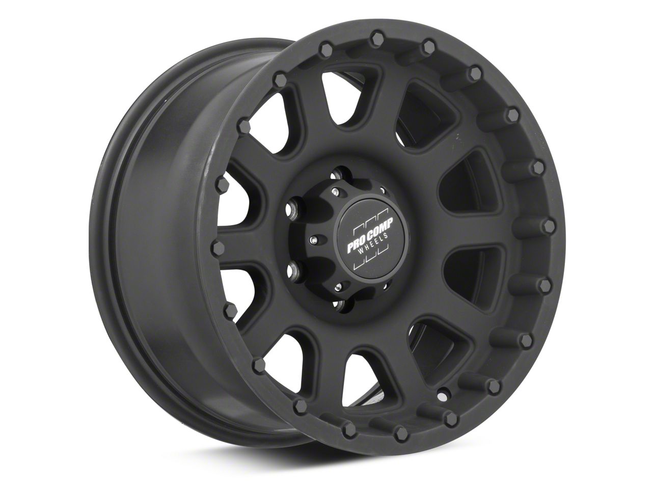 Pro Comp Wheels F-150 32 Series Matte Black 6-Lug Wheel - 17x9; -6mm ...