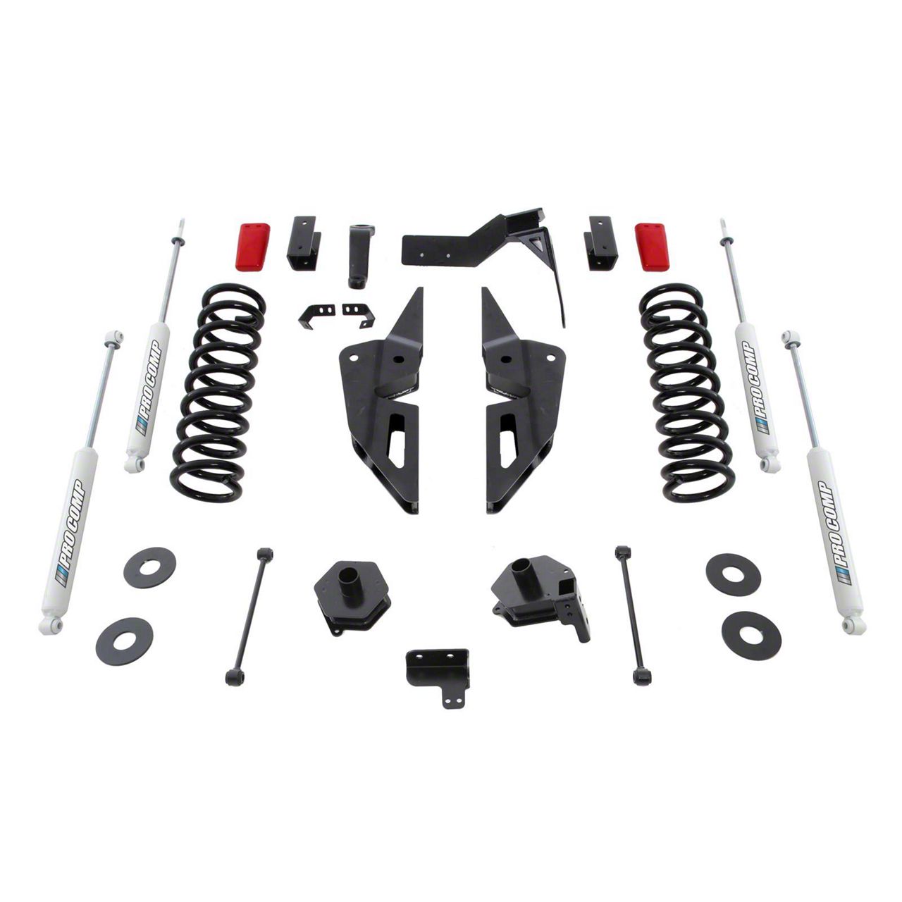 Pro Comp Suspension RAM 3500 6-Inch Stage I Radius Arm Suspension Lift ...