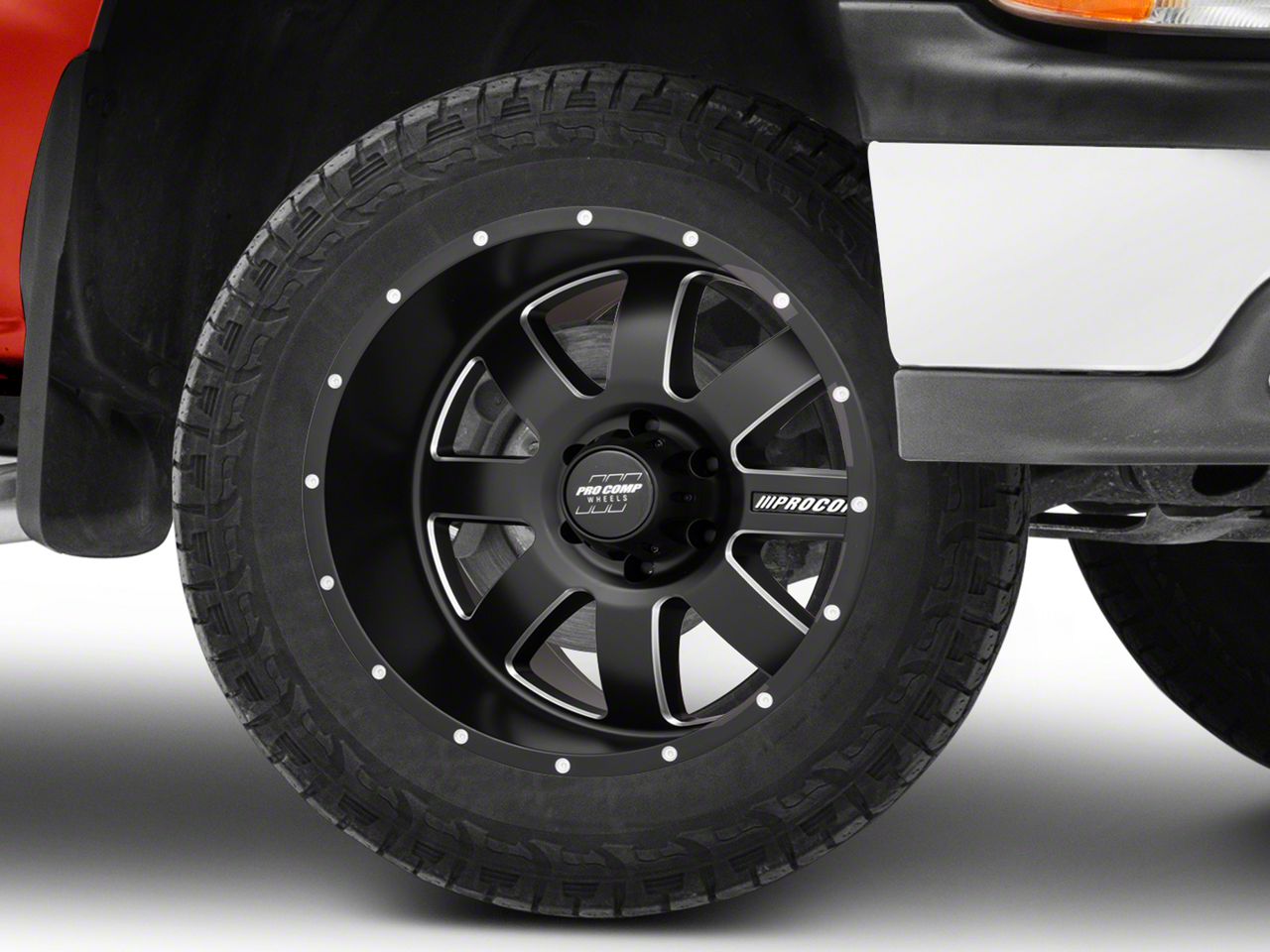 Pro Comp Wheels Silverado Trilogy Satin Black 6-Lug Wheel - 20x10 ...