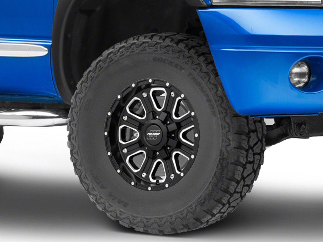 Pro Comp Wheels RAM Axis Satin Black 5-Lug Wheel - 17x9; -6mm Offset ...