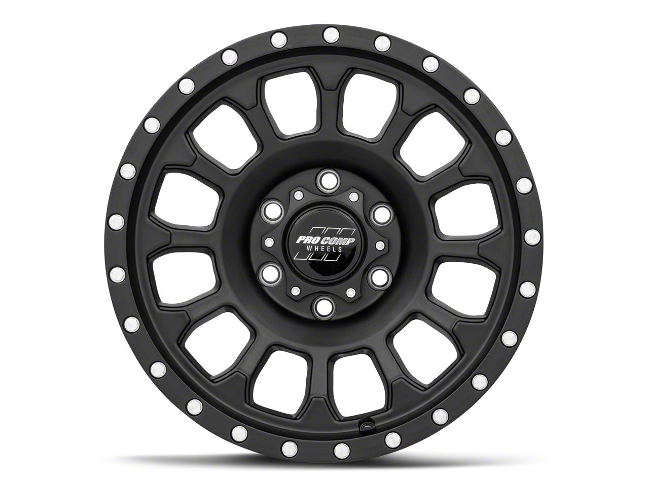 Pro Comp Wheels F-150 Rockwell Satin Black 6-Lug Wheel; 17x8.5; 0mm ...