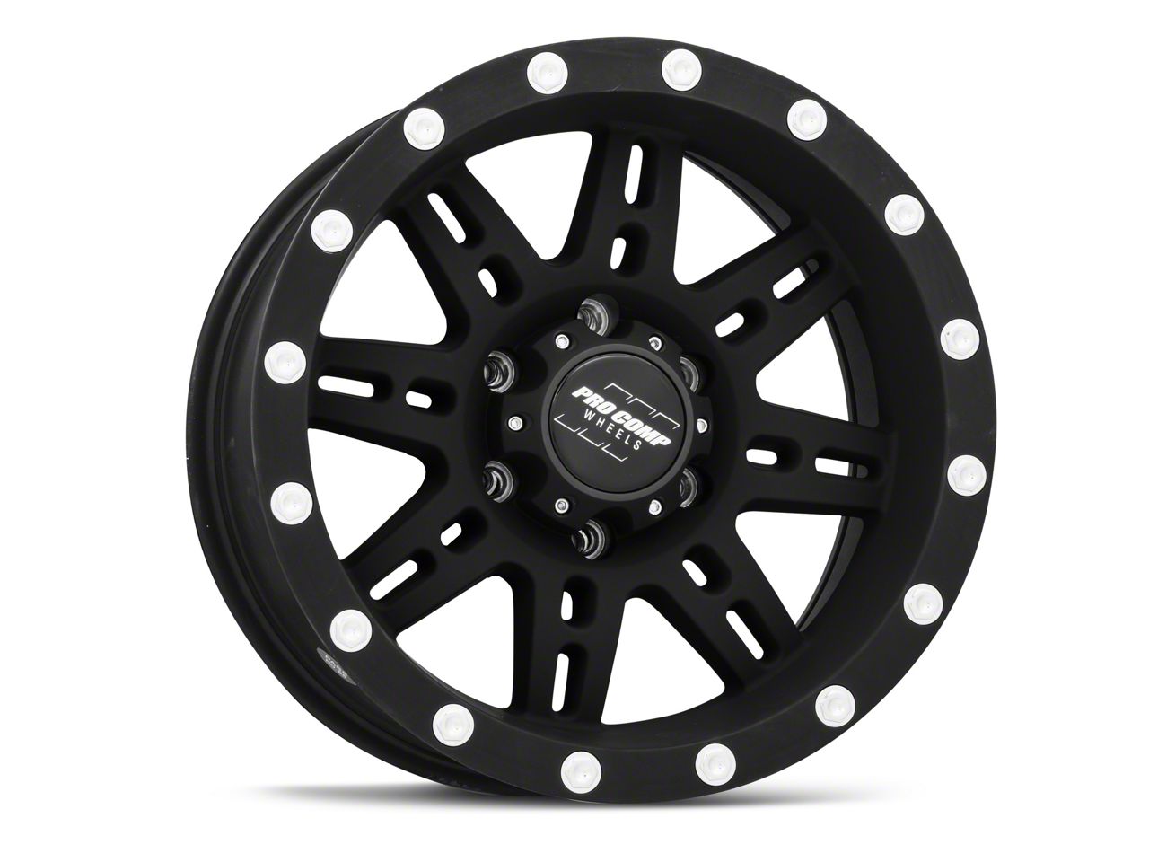 Pro Comp Wheels Tahoe 31 Series Stryker Matte Black 6-Lug Wheel; 17x9 ...