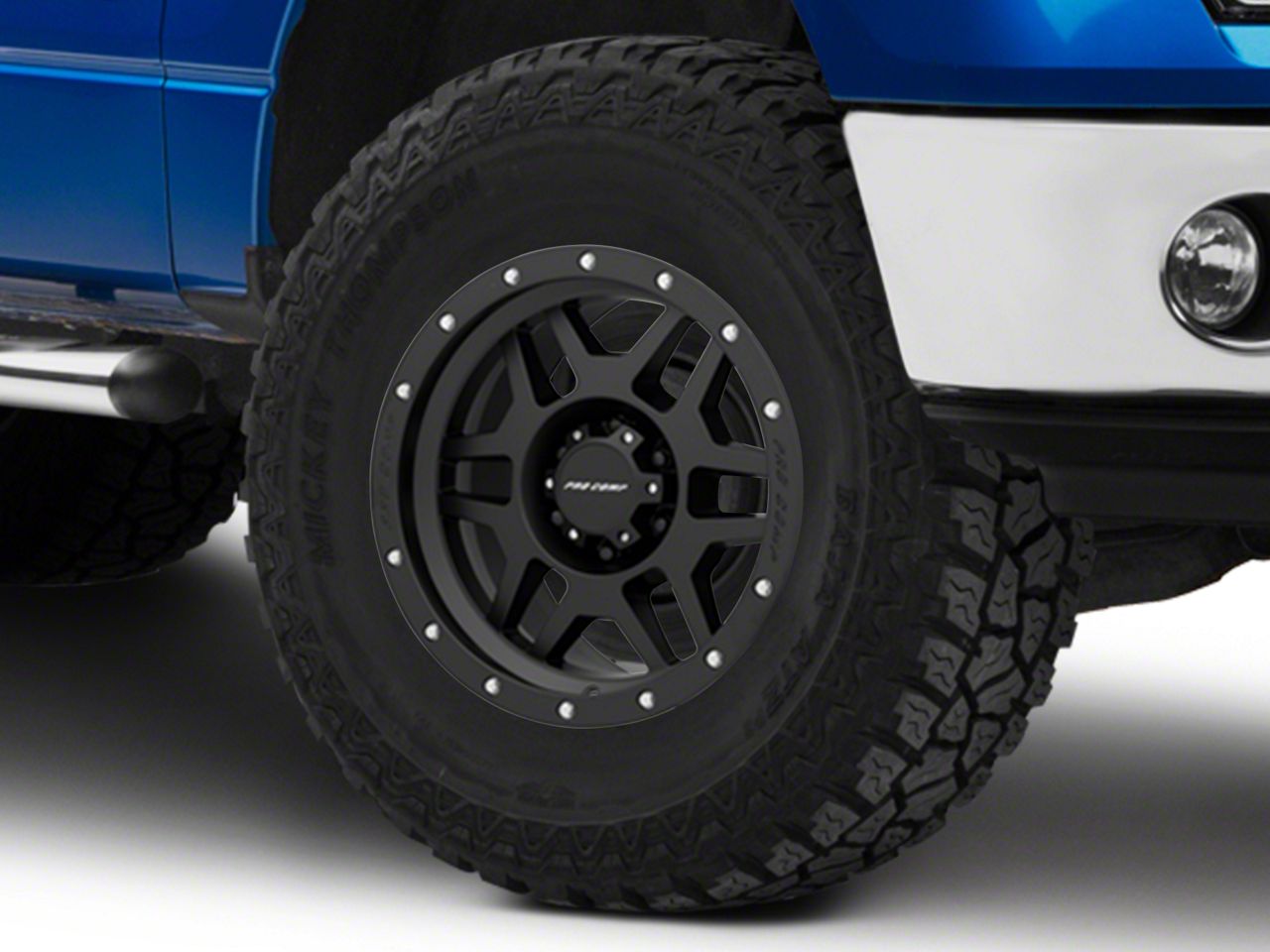 Pro Comp Wheels F-150 Phaser Satin Black 6-Lug Wheel - 18x9 +12mm ...
