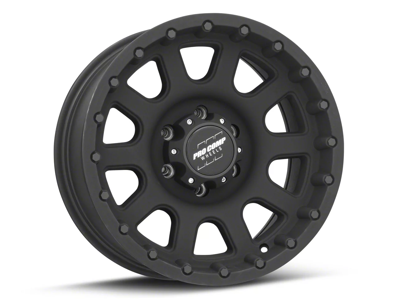 Pro Comp Wheels F-150 32 Series Bandido Flat Black 6-Lug Wheel; 17x9 ...