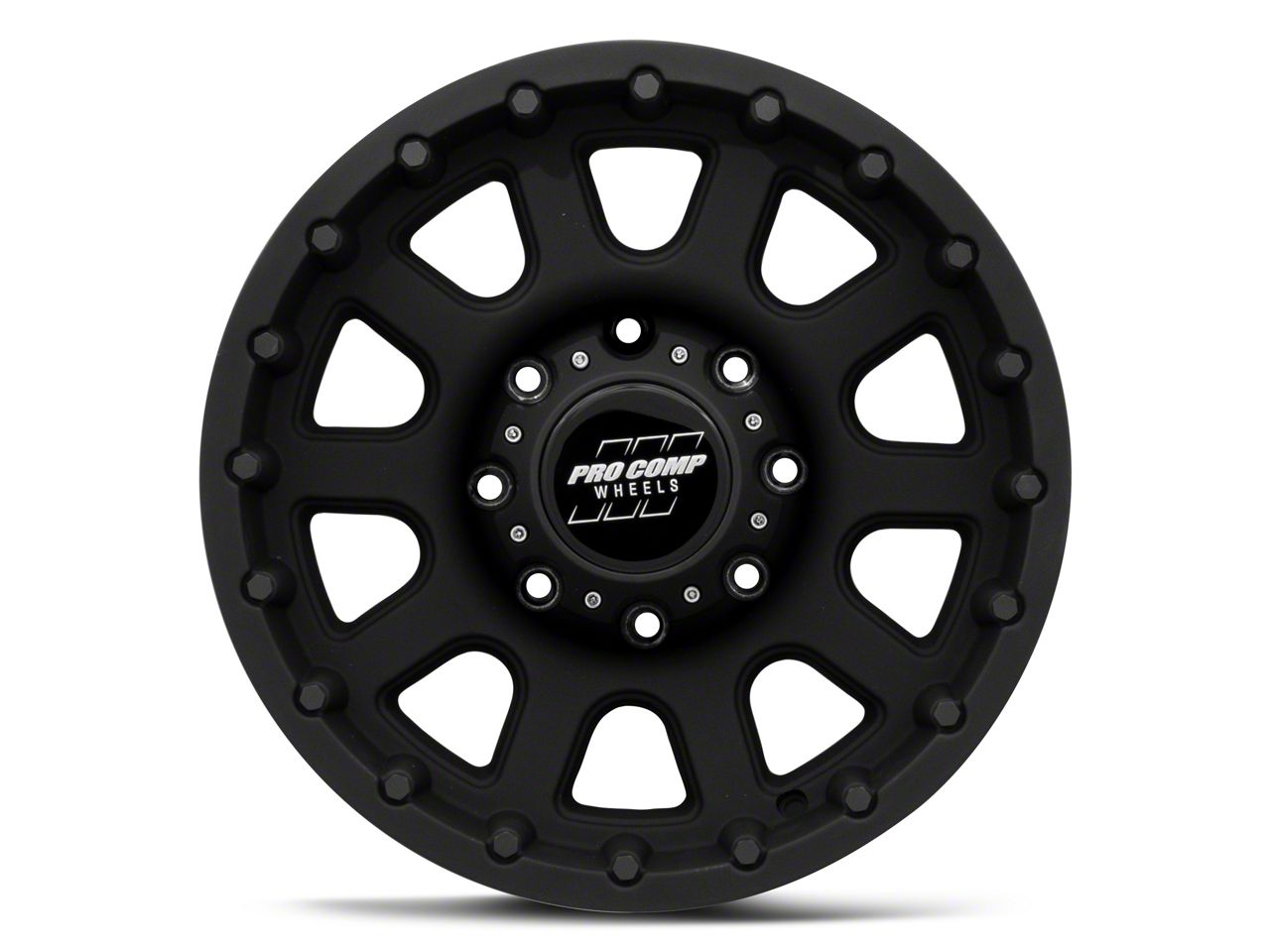 Pro Comp Wheels F-250 Super Duty 32 Series Bandido Flat Black 8-Lug ...