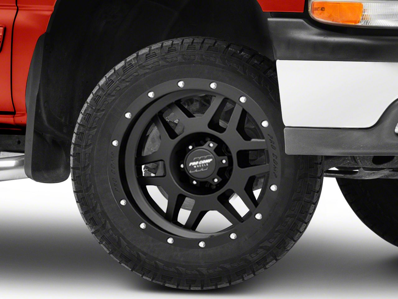 Pro Comp Wheels Silverado 1500 Phaser Satin Black 6-Lug Wheel; 20x9 ...