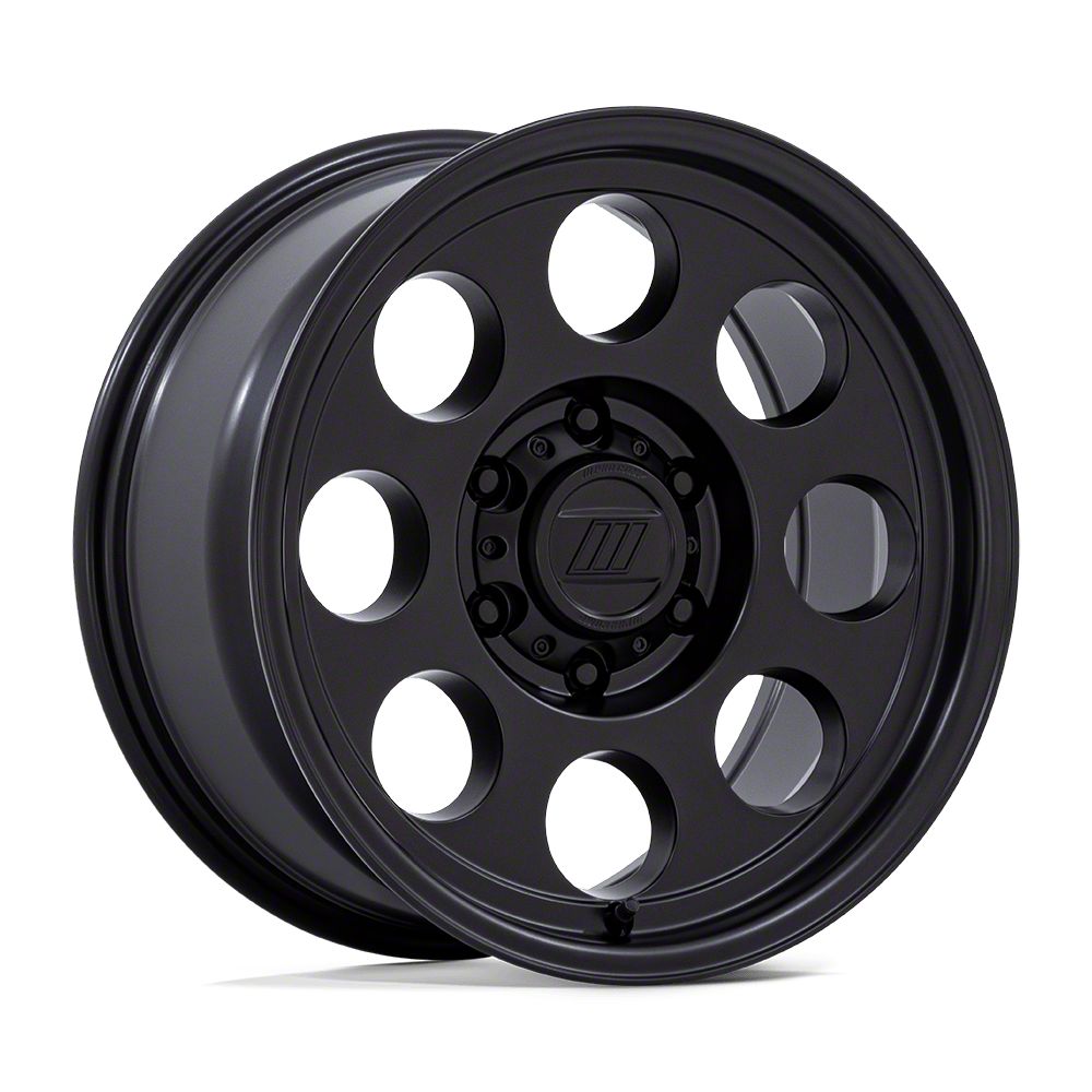 Pro Comp Wheels Canyon Heritage Matte Black 6-Lug Wheel; 17x8; 0mm ...
