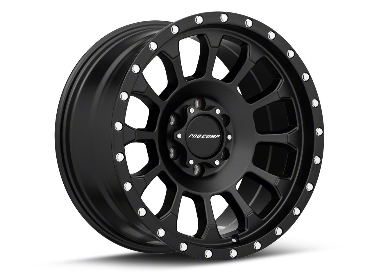 F-150 18x9 Pro Comp Wheels Rockwell & 33in Atturo All-Terrain Trail ...