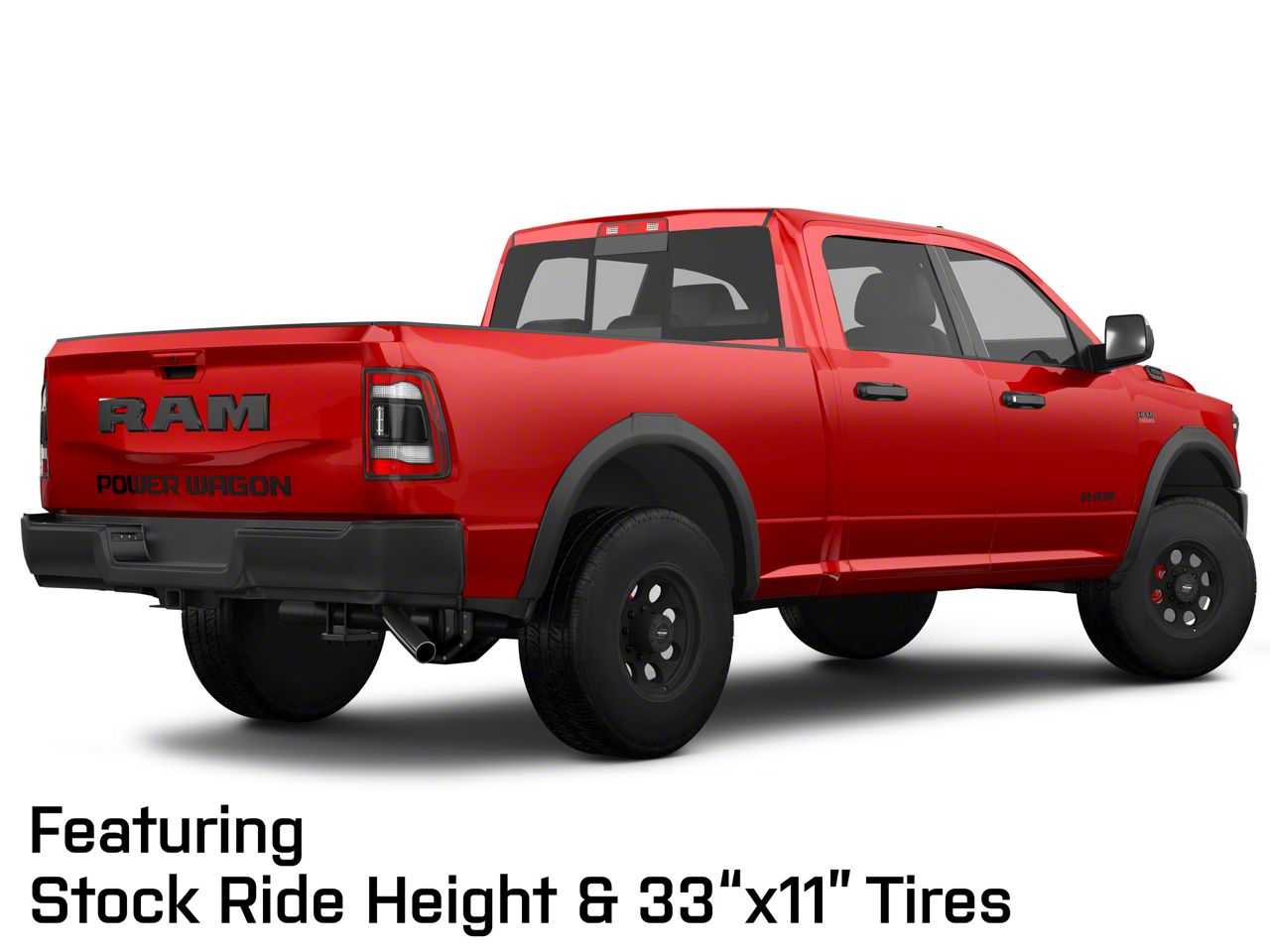 Pro Comp Wheels RAM 2500 69 Series Vintage Flat Black 8-Lug Wheel; 17x9 ...