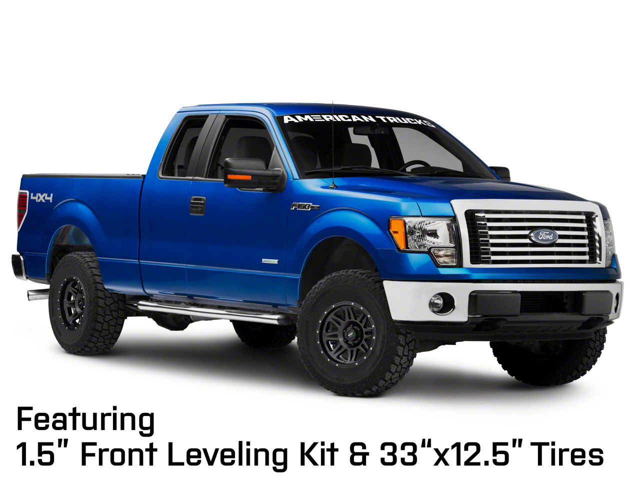 Pro Comp Wheels F-150 Series 7005 Matte Black 6-Lug Wheel - 17x9 7005 ...