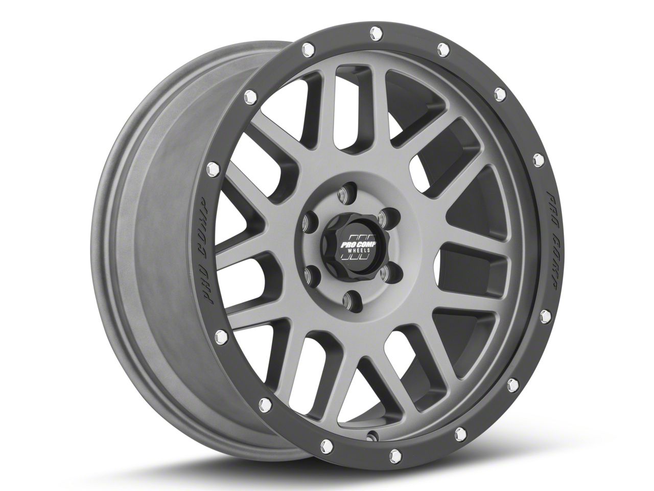 Pro Comp Wheels Tahoe Vertigo Matte Graphite 6-Lug Wheel; 20x9; -12mm ...