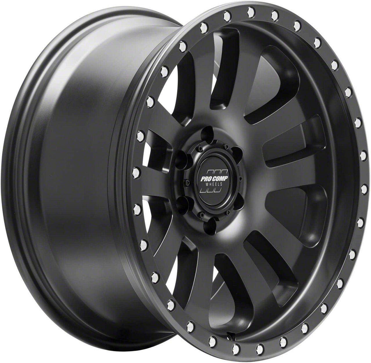 Pro Comp Wheels Yukon Prodigy Satin Black 6-Lug Wheel; 20x9.5; -6mm ...