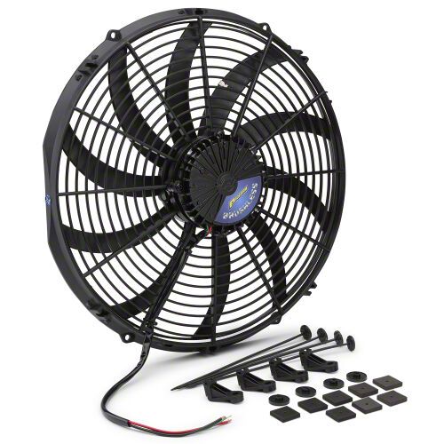 F-150 16-Inch S Blade Brushless Electric Radiator Fan; 3300 CFM ...