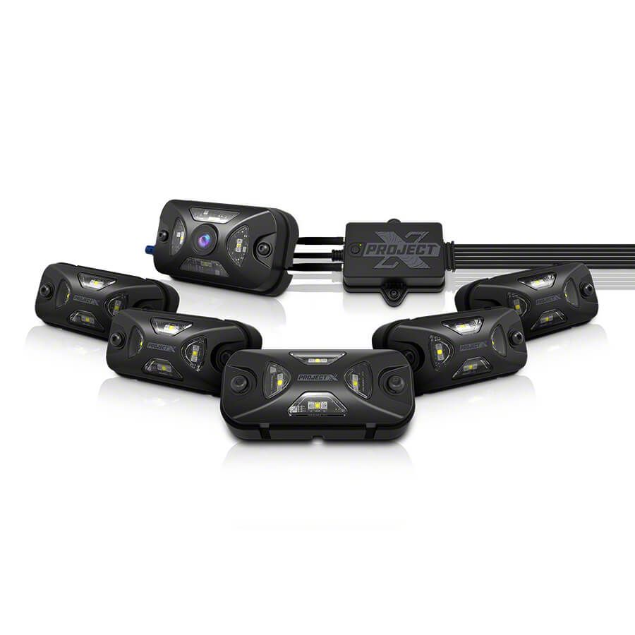 PROJECT X RAM 1500 App Controlled RGB with 4K UHD Cameras Rock Light ...