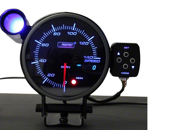 Prosport RAM 1500 95mm Electronic Speedometer; 0-140 MPH 343SMSPSWL270 ...