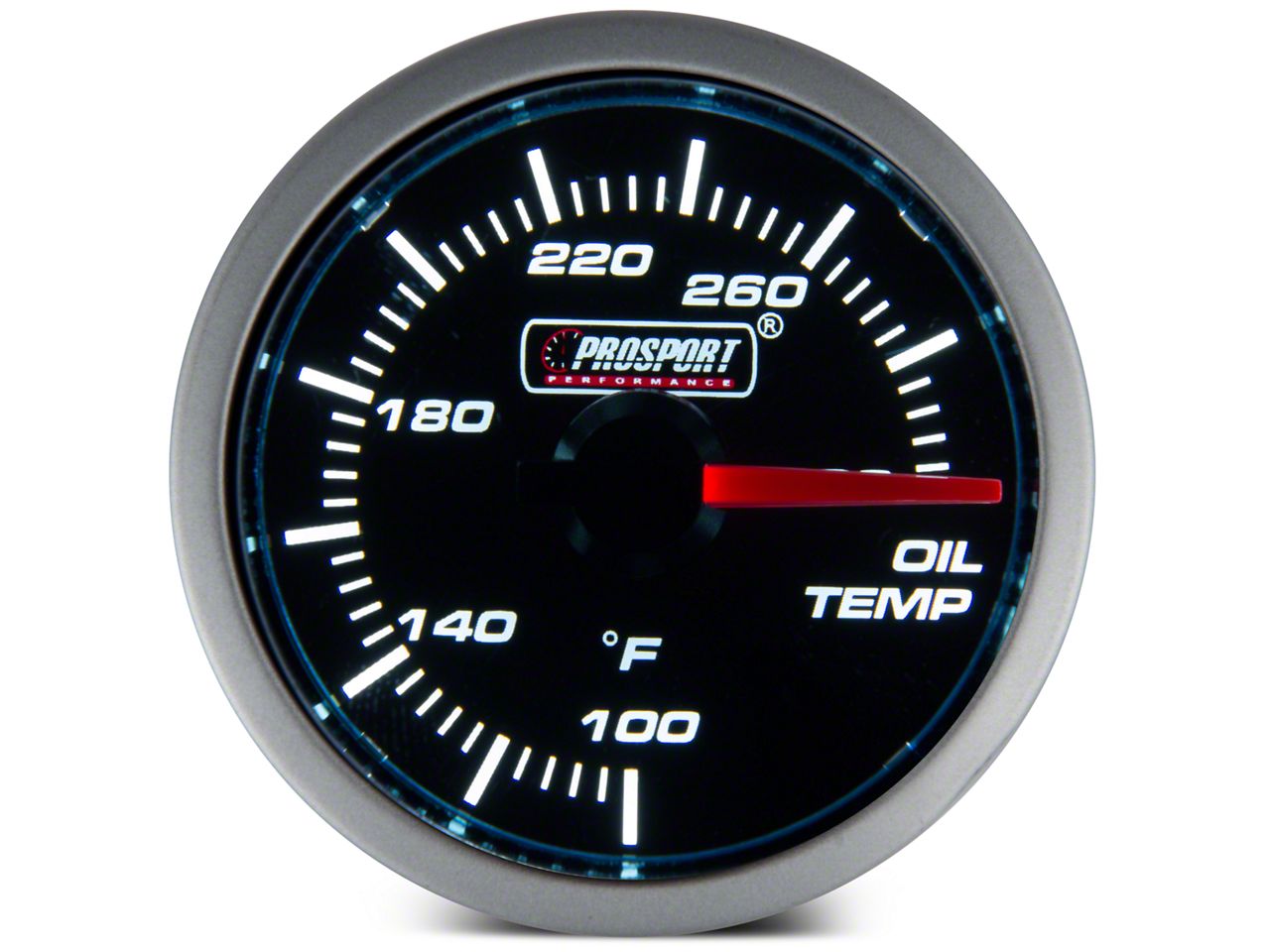 Prosport Ranger Oil Temperature Gauge; Performance Series; Blue and ...