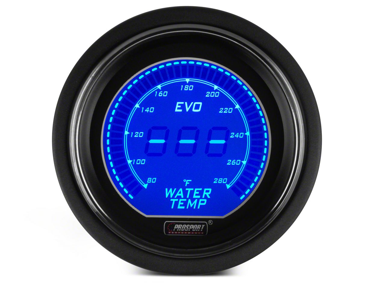 Prosport Ranger Water Temperature Gauge; Evo Series; Red and Blue; 2. ...