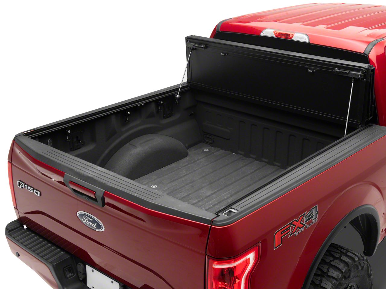 Proven Ground F-150 Low Profile Quad Fold Tonneau Cover T569096 (15-25 ...