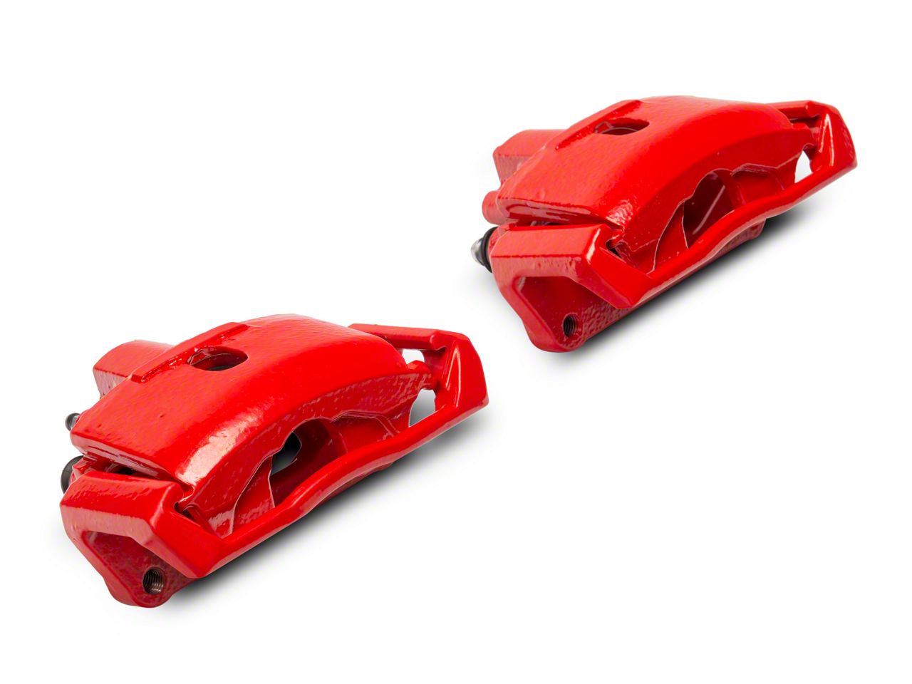 C&L RAM 1500 Performance Rear Brake Calipers; Red R145615 (02-18 RAM ...
