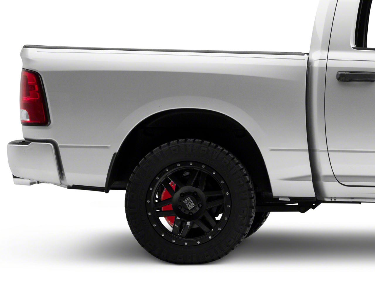 Proven Ground RAM 1500 Red Caliper Covers; Front and Rear R136170 (11 ...