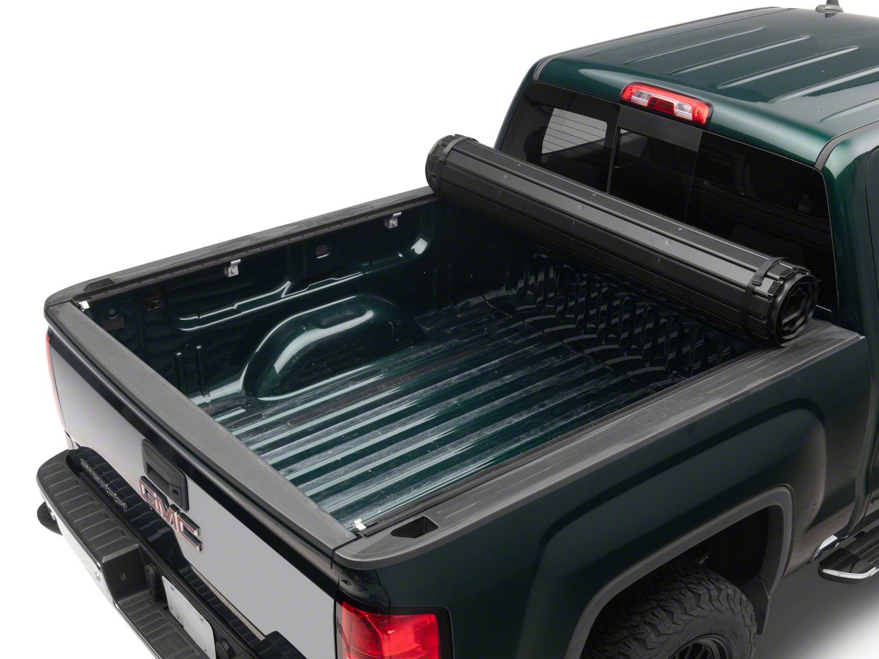 TruShield Sierra 1500 Aluminum Hard Roll-Up Tonneau Cover S556604 (14 ...