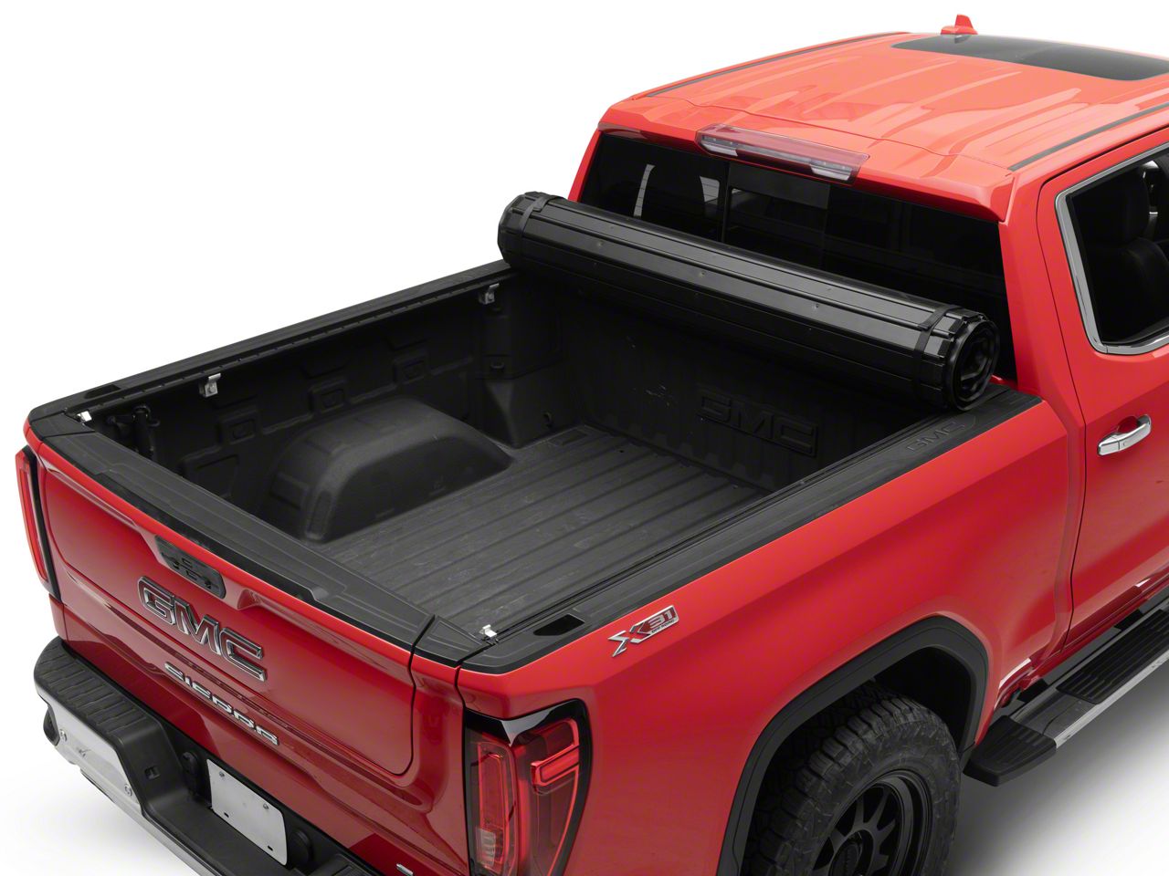TruShield Sierra 1500 Aluminum Hard Roll-Up Tonneau Cover S556605 (19 ...