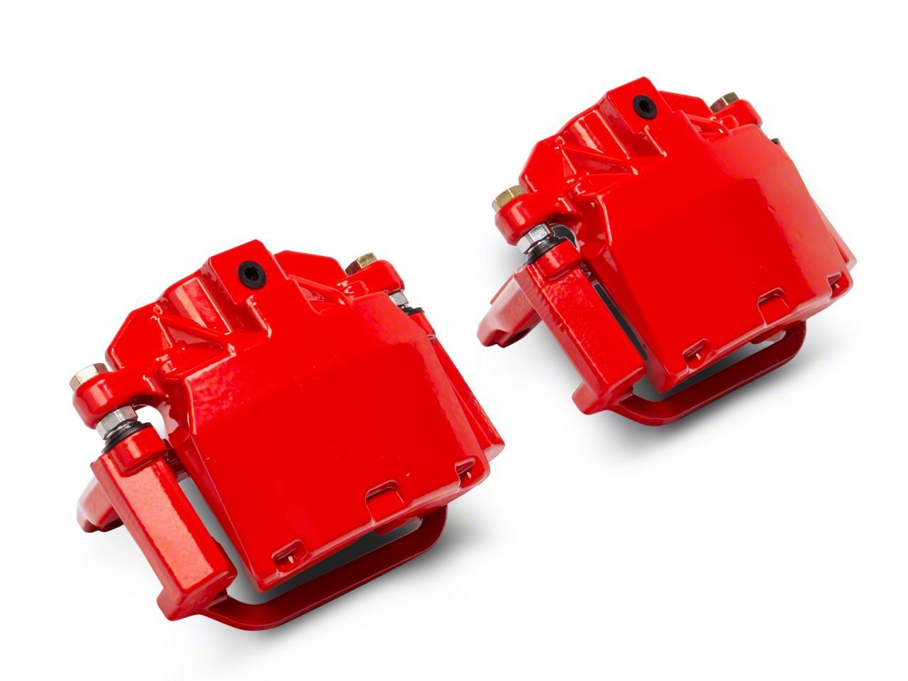 C&L Silverado 1500 Performance Rear Brake Calipers; Red S156908 (07-13 ...