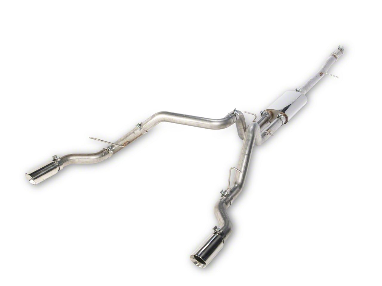 C&L Silverado 1500 Proven Ground Series Dual Exhaust System with ...