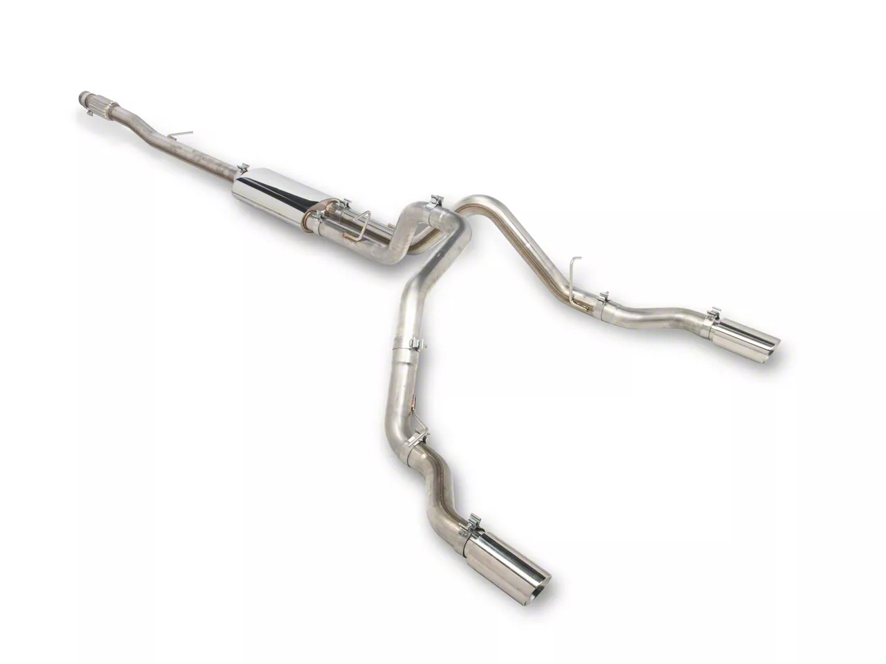 C&L Silverado 1500 Proven Ground Series Dual Exhaust System with ...